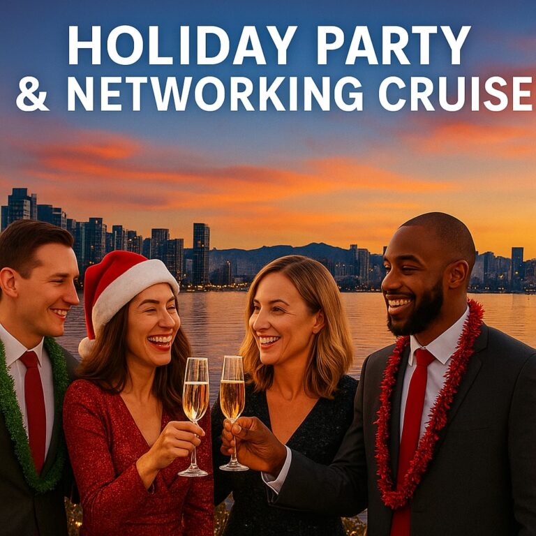 🛳️ Holiday Party & Networking Cruise | Vancouver 2025 🤝🎉🍹 (Dec 12) – Burrard Queen